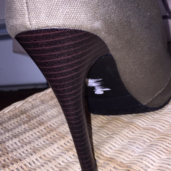 Elle | Shoes | Elle Canvas Booties | Poshmark